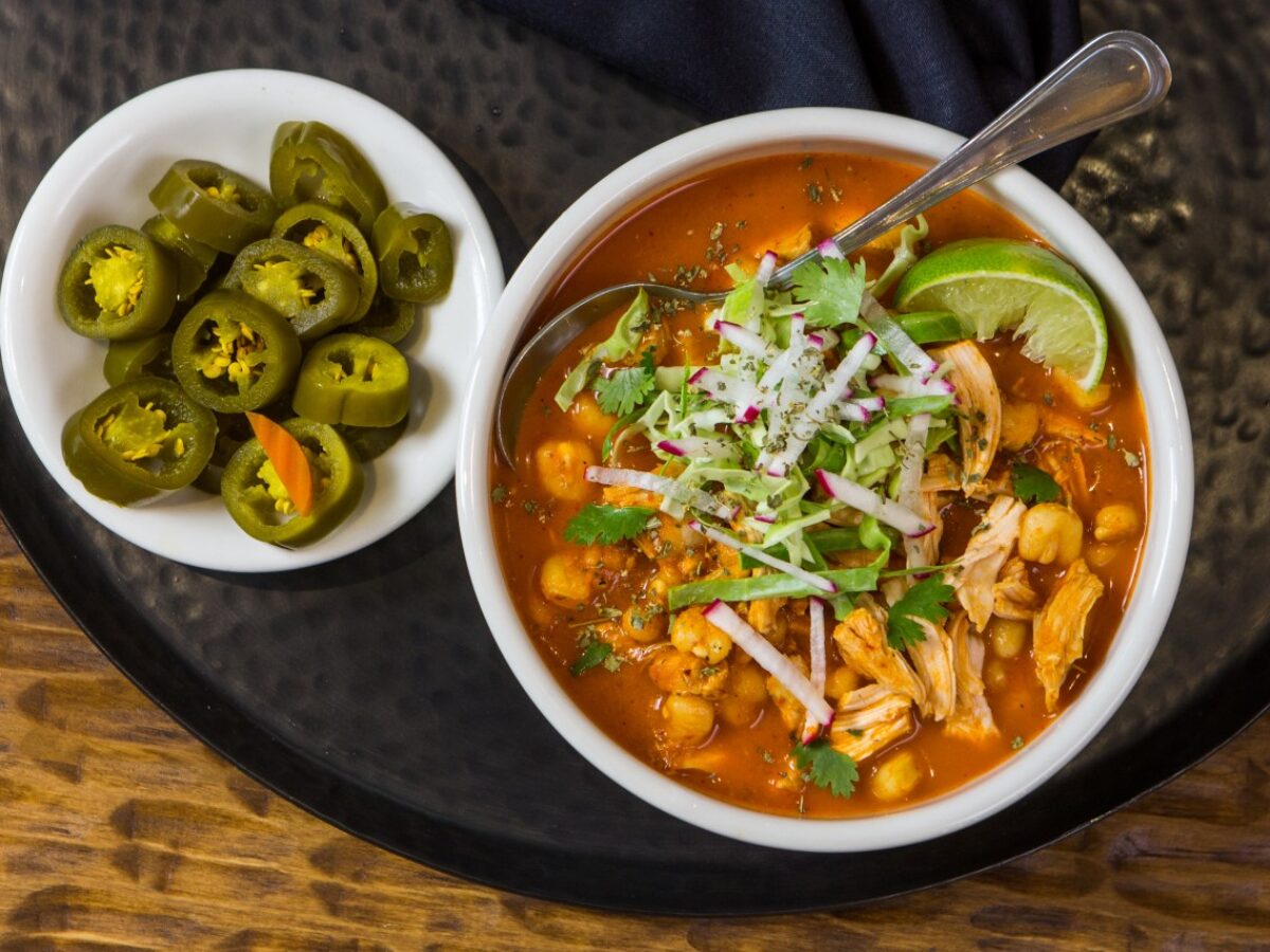 Pozole Quotes Kitchen Roots: Red Pozole With Chicken Meatballs